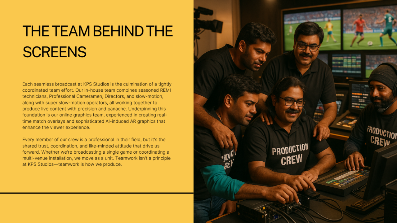 KPS Studios | India’s Leading Professional Broadcast Company